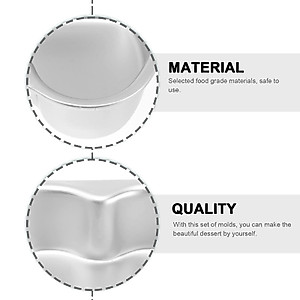 Cake Tin Pans Heart Shaped Cake Pan Aluminium Cake Mold, 4 Inch Cake Tray Tin Baking Mold Cheese Bread Tray Chocolate Cupcake Pans Baking Cake Tin