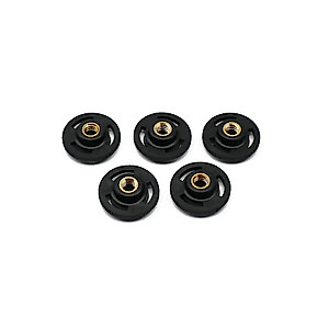 MANWU Mount Bracket Adapter Converter Connector for All-New Blink Outdoor Indoor XT2/XT Security Camera,Attachment That Holds Blink Camera to 1/4" Universal Mount (5 Pack Black)…