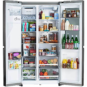27 cu. ft. Side-By-Side Door-in-Door® Refrigerator with Craft Ice™