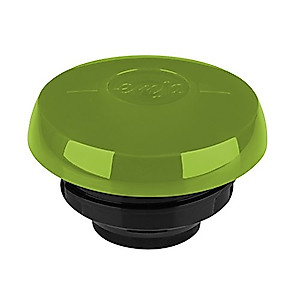 Emsa Samba, Quick Press, Vacuum Insulated Thermal Carafe, 34 oz, Translucent Light Green