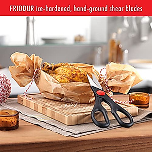 ZWILLING Twin Kitchen Shears, Multi-Purpose, Bottle Opener, Dishwasher Safe, Heavy Duty, Forged Stainless Steel Blades, Black