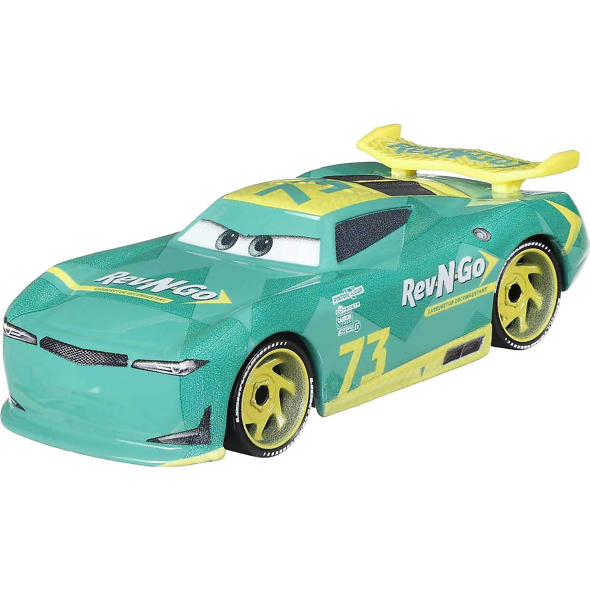 Disney Cars Toys M Fast Fong, Miniature, Collectible Racecar Automobile Toys Based on Cars Movies, for Kids Age 3 and Older, Multicolor
