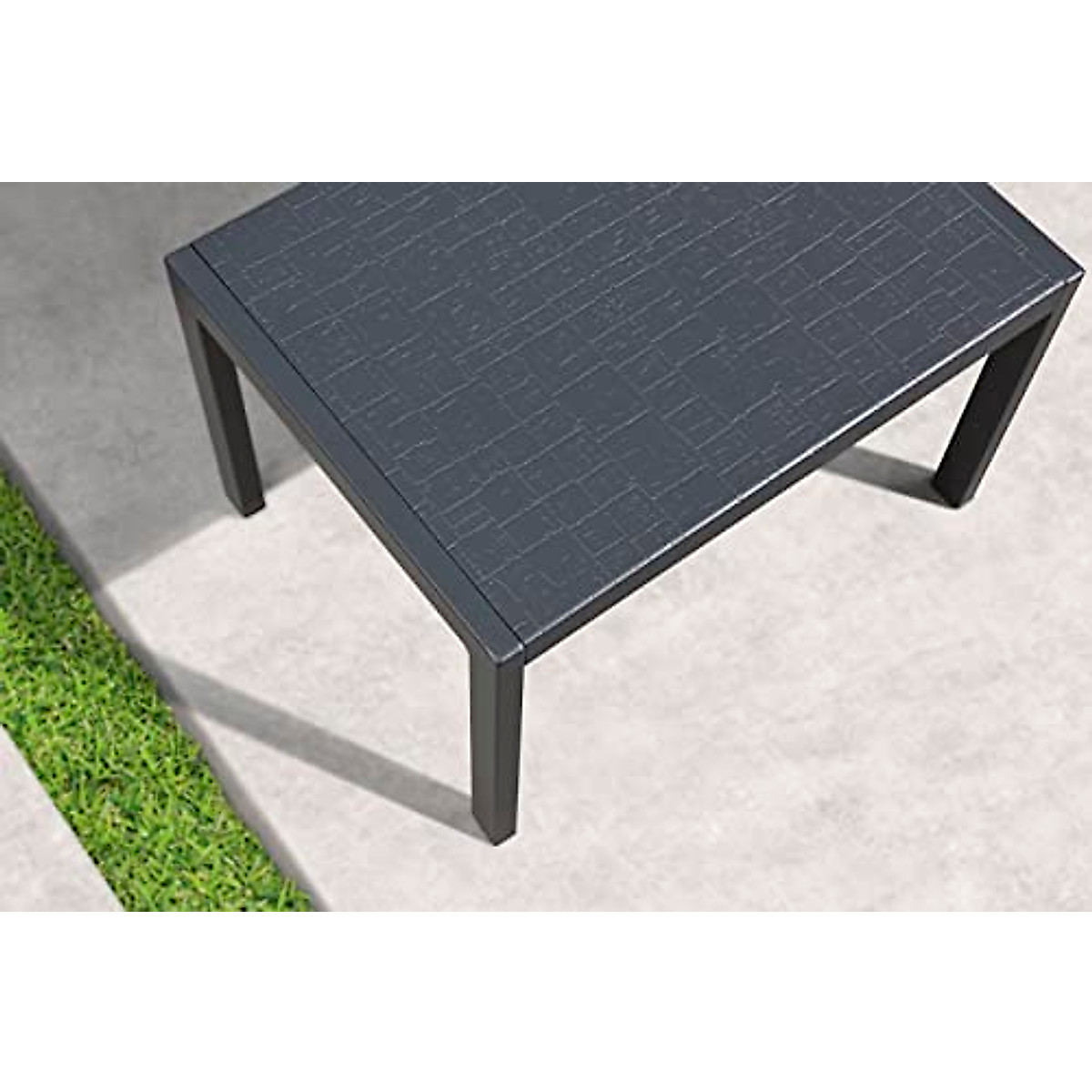 PURPLE LEAF Outdoor Tanning Lounge Chair Set with Face Hole Aluminum Adjustable Chairs Wheels Pillows and Table for Poolside Beach Patio Reclining Sunbathing Lounger Blue