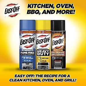 Easy-Off Heavy Duty Oven Cleaner, Regular Scent 14.5 oz Can