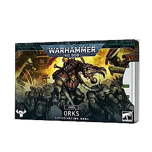 Games Workshop Warhammer 40k - Index Cards: ORKS