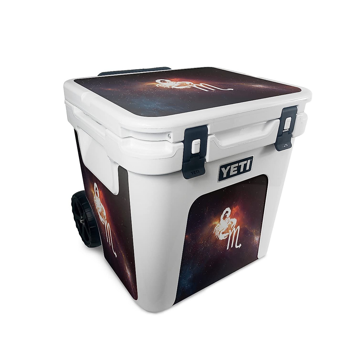 MightySkins Skin Compatible with Yeti Roadie 48 Wheeled Cooler - Scorpio | Protective, Durable, and Unique Vinyl Decal wrap Cover | Easy to Apply, Remove, and Change Styles | Made in The USA
