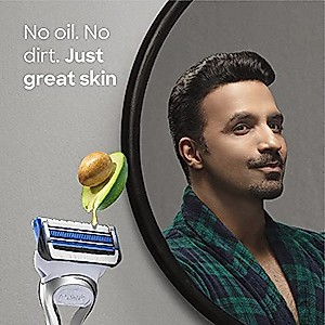 Gillette Skinguard Manual Shaving Razor Blades- pack of 8 cartridges