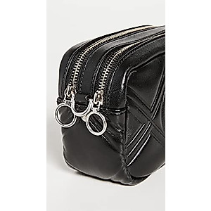 Tory Burch Women's Perry Bombe Puffy Mini Bag, Black, One Size