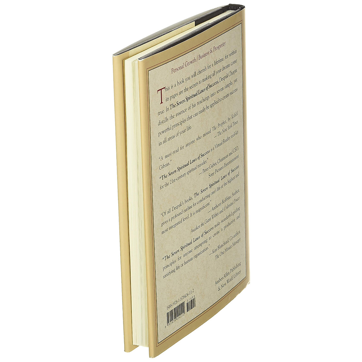 The Seven Spiritual Laws of Success: A Practical Guide to the Fulfillment of Your Dreams (Original and Unabridged)