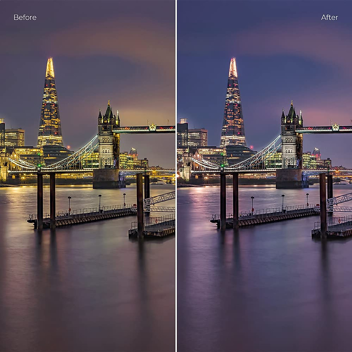 K&F Concept 82mm Clear-Natural Night Filter Light Pollution Reduction Filter for Night Sky/Star (Nano-X Series)