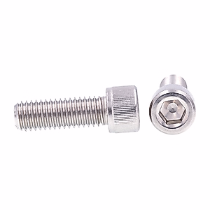 Prime-Line 9179813 Socket Head Cap Screws, Hex (Allen) Drive, 1/2 in-13 X 1-1/2 in, Grade 18-8 Stainless Steel (5 Pack)