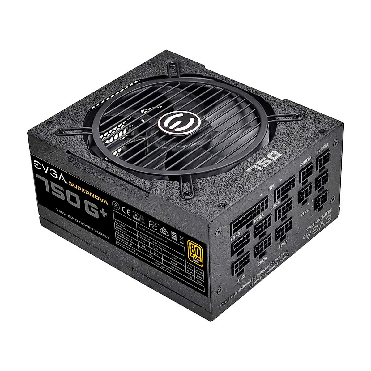 EVGA SuperNOVA 750 G+, 80 Plus Gold 750W, Fully Modular, FDB Fan, 10 Year Warranty, Includes Power ON Self Tester, Power Supply 120-GP-0750-X1