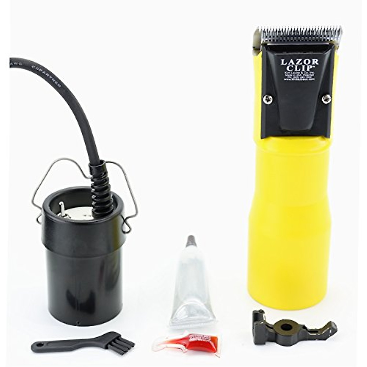 Laube Lazor 2-speed corded yellow clipper kit with lights