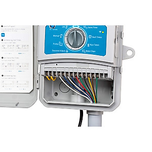 HUNTER X2-600 6-Station Sprinkler Timer Controller w/Plug Wi-Fi Ready