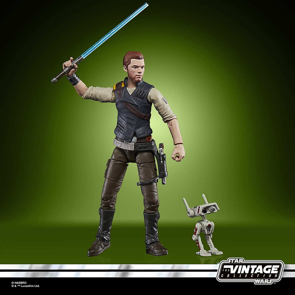 STAR WARS The Vintage Collection Cal Kestis Toy, 3.75-Inch-Scale Jedi: Survivor Action Figure, Toys for Kids Ages 4 and Up