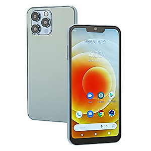 Dpofirs i13Pro Max 4G Smartphone for Android, 6.1 Inch IPS HD Screen Mobile Phone, 4GB+64GB Dual SIM Unlocked Cellphone, 5G Dual Band WiFi, 32MP+8MP Camera, Face ID, Fingerprint,4000mAh