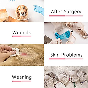 Pawcomon Dog Onesies After Surgery Recovery Suits for Small Medium Large Female Male Neuter Dogs Pet Onesie Collars & Cones Preven Anxiety Bodysuit Anti-Licking Wounds Shirt Longs Sleeve