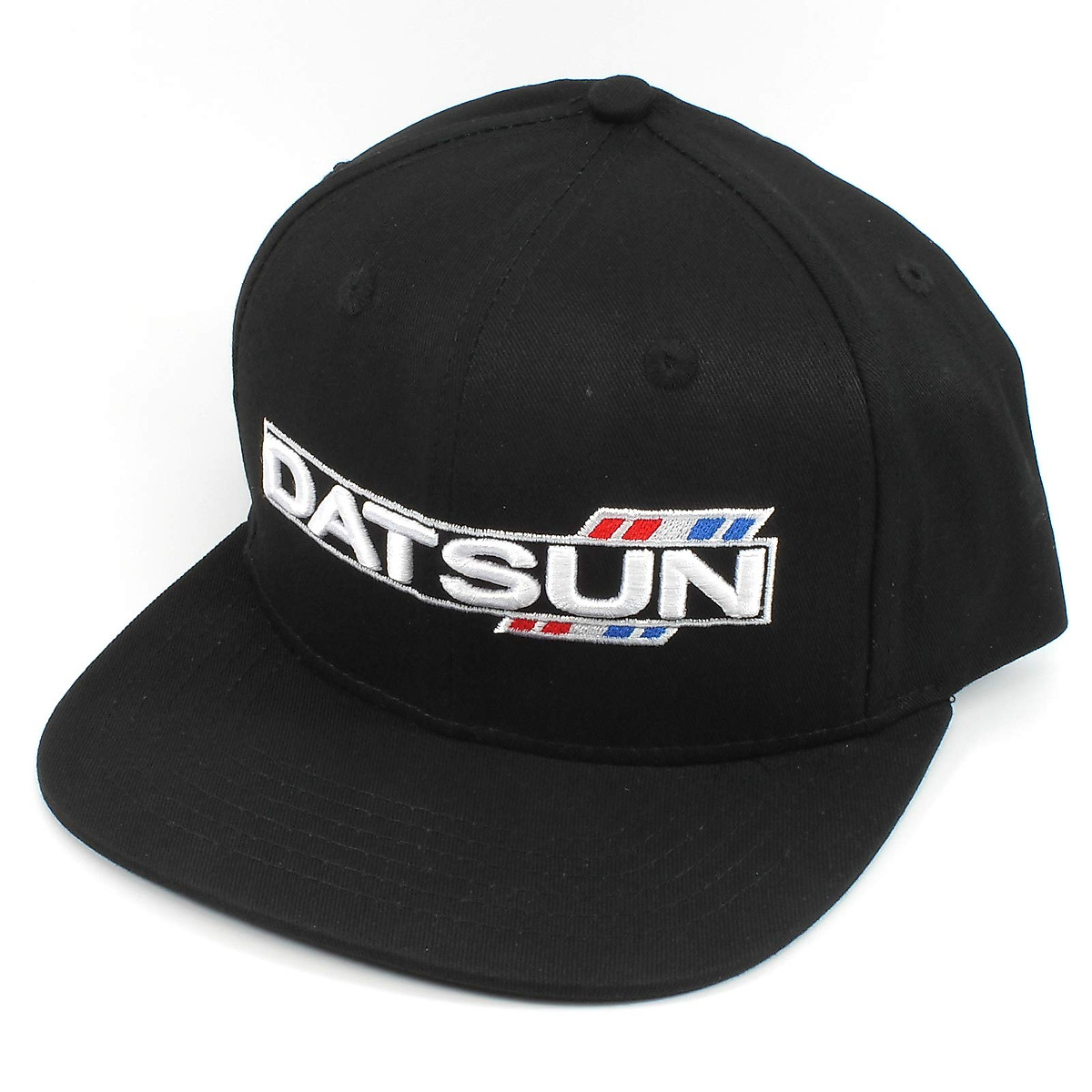 Rotary13B1 Datsun Baseball Cap Black/Hat - Style C Flat Brim