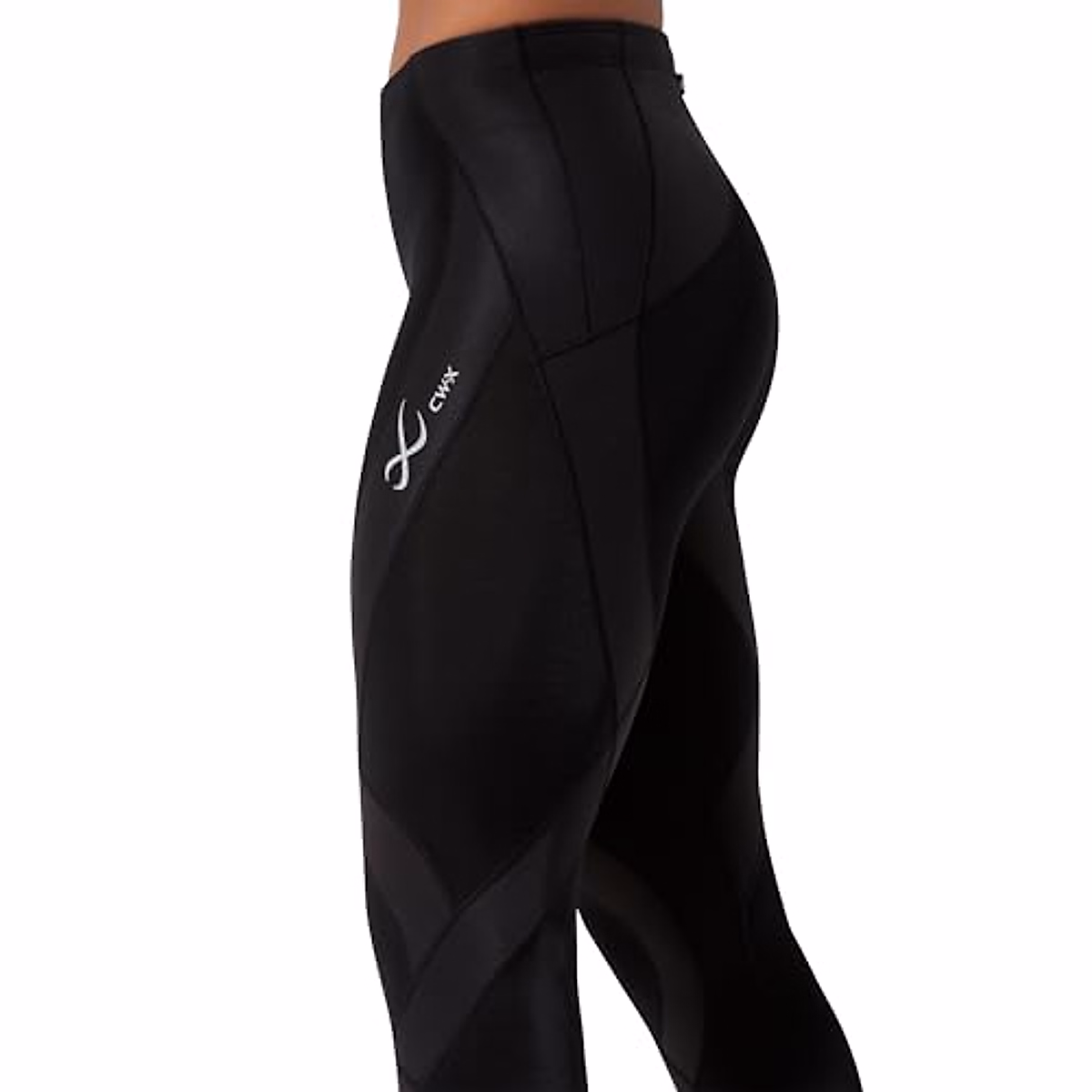 CW-X Women's Endurance Generator Joint and Muscle Support Compression Tight, High Performance Leggings for Running and Weight Lifting, Jet Black, X-Small