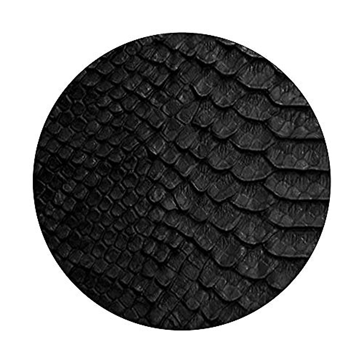 Snake Lover Cool Black Snakeskin Pattern Reptile Wild Animal PopSockets PopGrip: Swappable Grip for Phones & Tablets