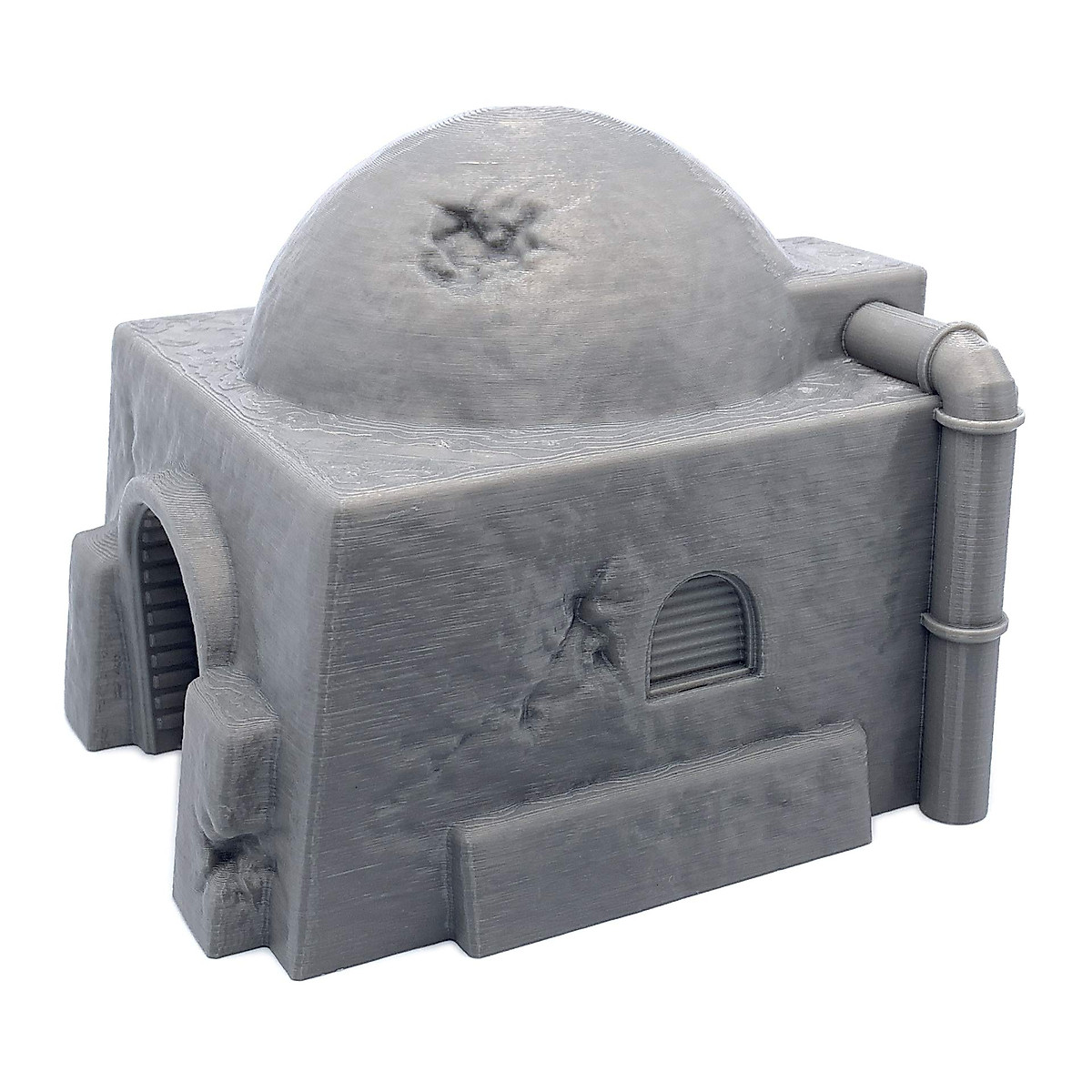EnderToys Galactic Legion Desert Planet Huts, 3D Printed Tabletop RPG Scenery and Wargame Terrain for 28mm Miniatures