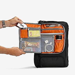 eBags Pro Slim Laptop Backpack (Solid Black)