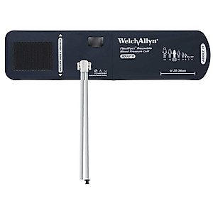 Welch Allyn REUSE-11-2TP FlexiPort Blood Pressure Cuff, Size 11, Adult, Reusable, 2-Tube 8.0" and 13.0", Tri-Purpose Connectors, 25-34 cm Range