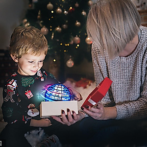 Nacai Flying Orb Ball,Galaxy Ball Toy 2023,Hover Orbs Cosmic Globe Boomerang Ball,Atmotoys Magic Spinner Drone Cool Christmas Birthday Gifts for Kids Ages 6 7 8 9 10+Boy Girl(Blue)