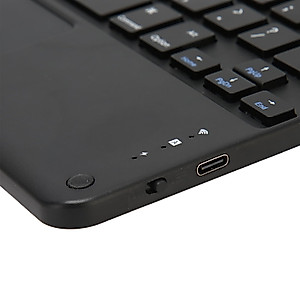 FOLOSAFENAR Tablet PC, 100‑240V 8GB 256GB 10.1 Inch 2 in 1 Tablet 5G WiFi Fast Charging Night Reading Mode for Entertainment for Android 12 (US Plug)