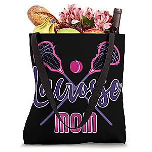 Cute Lacrosse MOM Tote Bag