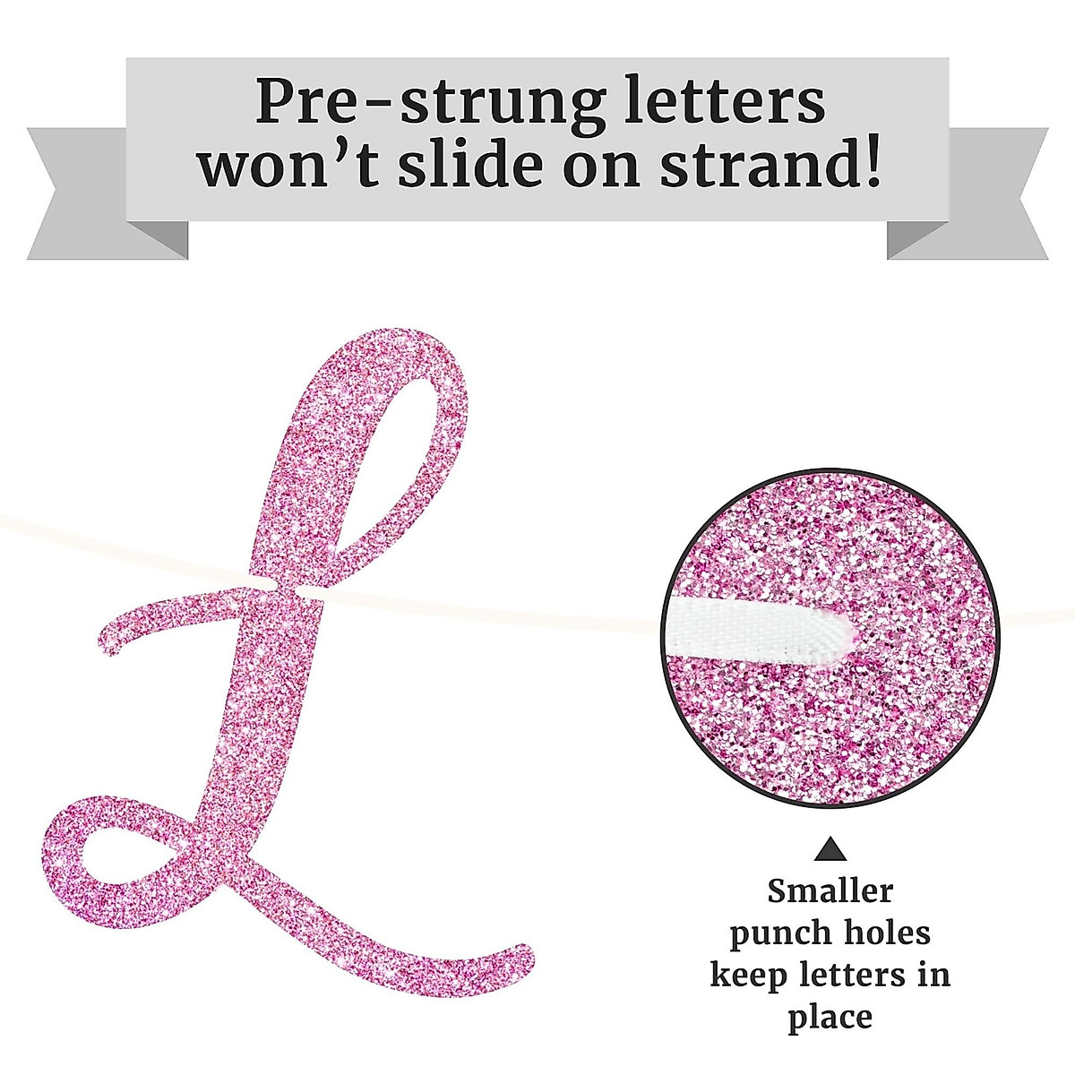 Pre-Strung She Found Her Lover Banner - NO DIY - Pink Glitter Bachelorette Bridal Party Banner - Pre-Strung Garland on 8 ft Strand - Taylor Themed Bachelorette Party Decorations. Did we mention no