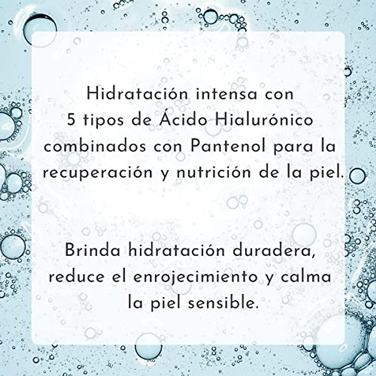 NUA CELL HYALURONIC 5 PANTHENOL B5 Serum, 5 Hydro Complex + Recovery serum, For Home Aesthetic Cosmetics, Daily Intense Hydration For Dehydrated Skin from Korea, 2Fl.Oz, Liposome Cell System