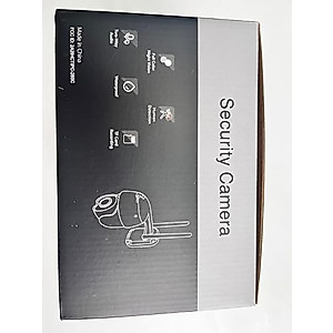 2K 4MP Security Camera Outdoor, 2560×1440P Ctronics PTZ Camera Outdoor 2.4G WiFi CCTV IP Camera for Home Security Human Detection & Auto Tracking Custom Sound Alarm Color Night Vision 2-Way Audio IP66