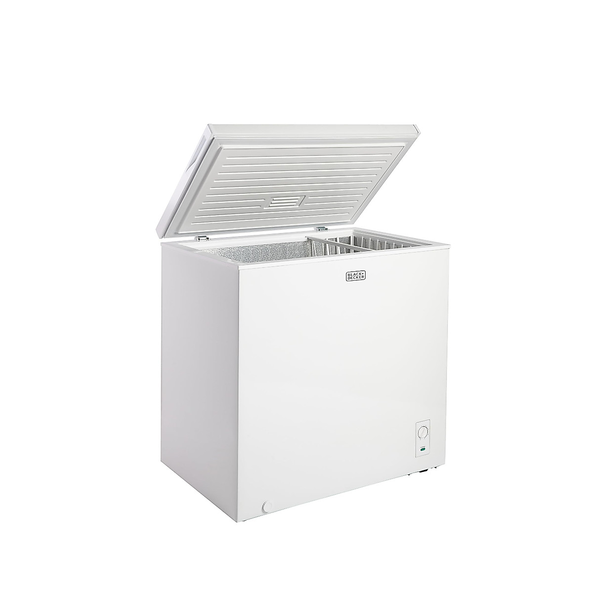 BLACK+DECKER 7.0 Cu. Ft. Chest Freezer, Holds up to 245 Lbs. of Frozen Food with Organizer Basket