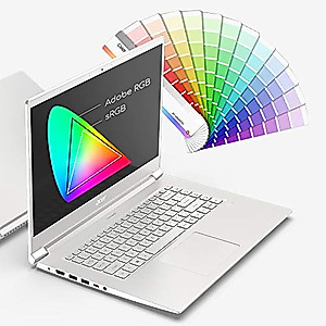 Acer ConceptD 5 CN515-51-72FX Creator Laptop, 8th Gen Intel Core i7-8705G, AMD Radeon RX Vega M GL, 15.6" Ultra HD IPS Display, Pantone Validated, Delta E<2, 16GB DDR4, 512GB PCIe NVMe SSD