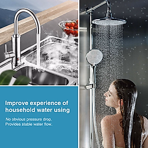 5 Micron String Wound & 20 Micron Pleated Sediment Water Filter Cartridge by Membrane Solutions, 10"x2.5", 10 Pack