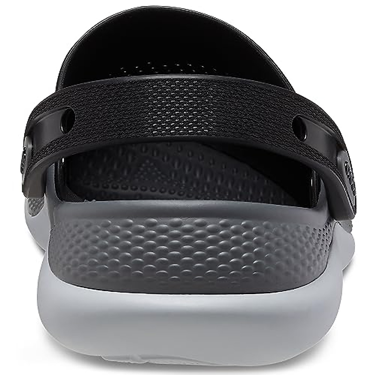 Crocs Unisex LiteRide 360 Clogs, Black/Slate Grey, 8 Men/10 Women