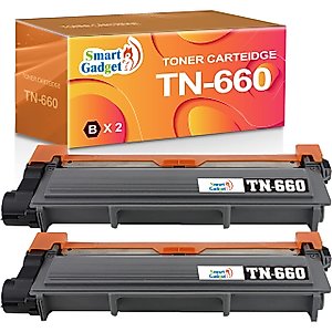 S G 2 Pack Compatible Toner Cartridge Replacement Brother TN-660 TN660 | Use with HL-L2380DW HL-L2300D HL-L2340DW MFC-L2685DW MFC-L2680W MFC-L2740DW DCP-L2540DW MFC-L2740DW Printers