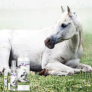 The Blissful Horses Relax Spray Aromatherapy All Natural Support for Your Horse's Anxiety