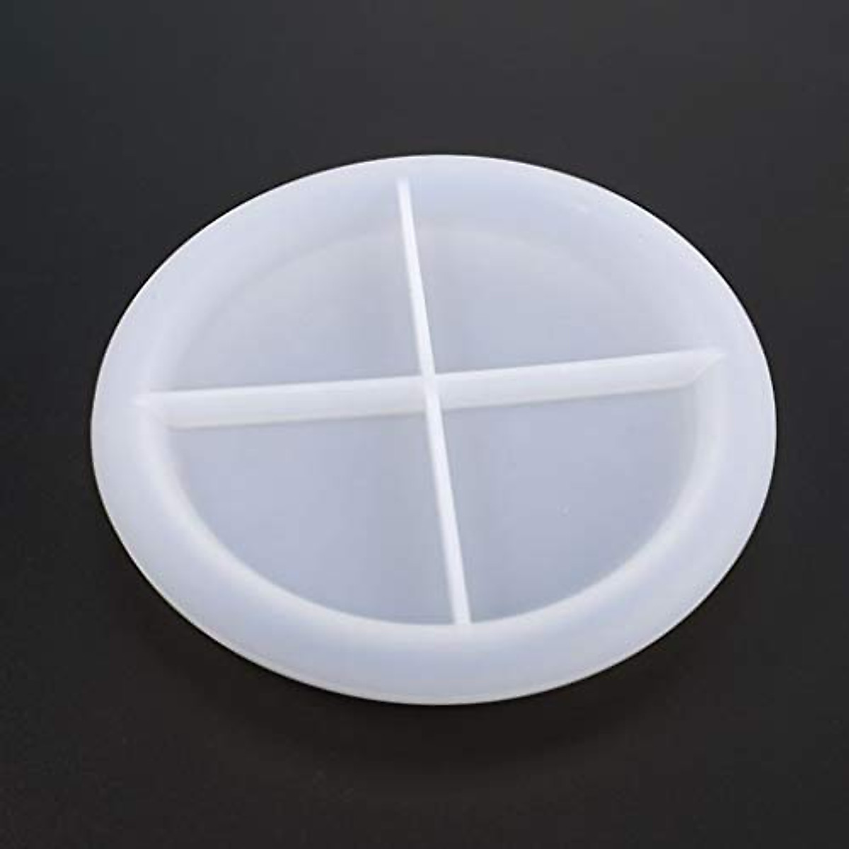 Mold Mug Pad Tray Resin Casting Mold Plaster Soap Casting Epoxy Mould DIY Craft Dish Cup Mat Plate Silicone Mold Christmas Moulds