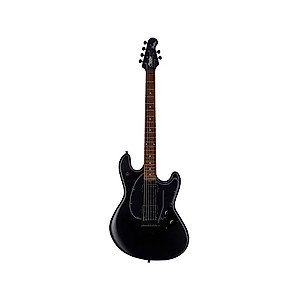 Sterling By MusicMan 6 String Solid-Body Electric Guitar, Right, Stealth Black (SR30-SBK-R1)