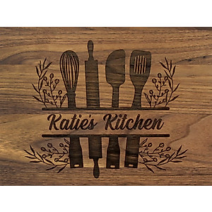 Personalized Gift for Mom Cutting Board, Mothers Day Gift, Personalized Cutting Board for Wife, Laser Engraved Gift, Custom Cutting Board for Her, Handmade in the USA