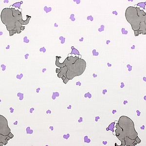 j & alex's Hand Dyed 100% Cotton Muslin Swaddle Blankets - White, Set of 4, Baby Receiving Blankets for Boys & Girls, Large 47 x 47 inches