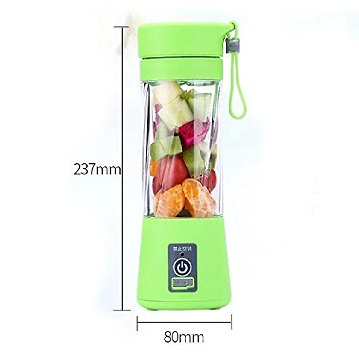 TANACC Portable Juice Blender Electric Fruit Juicer Glass Mini Portable Handheld Smoothie Maker Blenders Mixer USB Rechargeable for Home Travel