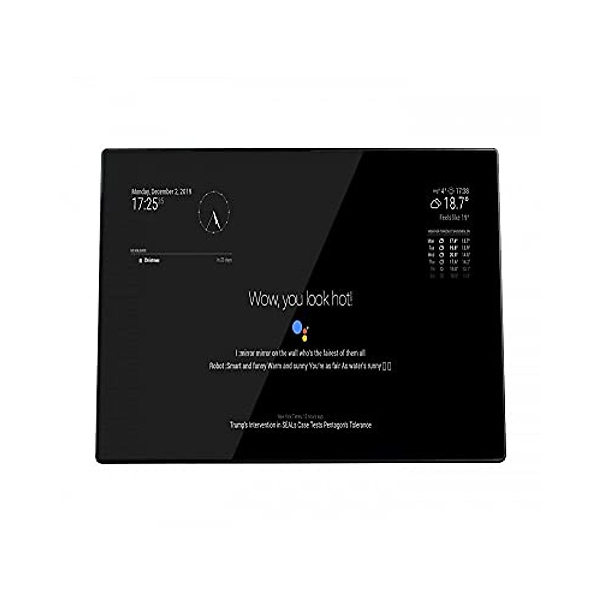 13.3inch Magic Mirror, Voice Assistant, Touch Control,Raspberry Pi 3A+ Inside,Transform to Mini-Computer