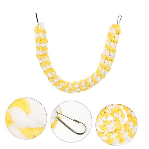 iplusmile Sugar Glider Climbing Rope Bearded Dragon Tank Accessories Bearded Dragon Accessories Turtle Tank Accessories Hamster Cage Climbing Rope for Hamster Cotton Rope Pet Cage Small Pet