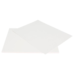 School Smart Poster Board, 11 x 14 Inches, White, Pack of 25 - 1371698