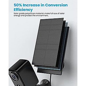 FOAOOD Security Cameras Wireless Outdoor with Solar Panel Cameras for Home Security, Home Camera with Color Night Vision, PIR Human Detection, 2-Way Talk, IP66 Waterproof, (2Packs-Black)