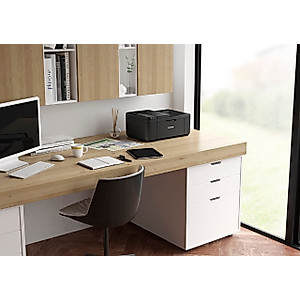 Canon PIXMA TR4522 All-in-One Color Wireless Inkjet Printer for Home Office, Black - Print Scan Copy Fax - 4800 x 1200 dpi, Auto 2-Sided Borderless Photo Printing, 20 Sheets ADF