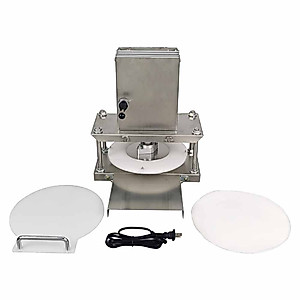 HayWHNKN Electric Pizza Dough Pastry Press Machine 8.66'' Dough Roller Sheeter Dough Pastry Presser Dough Sheeter Pizza Press Making Machine 110V